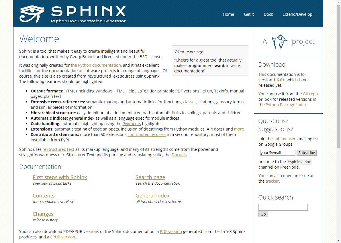 Reference — Sphinxtutorial 01 Documentation